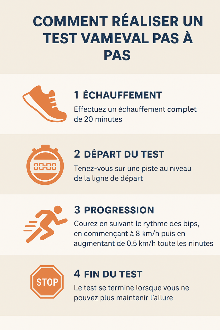 Test VAMEVAL : protocole, conseils et utilité pour mesurer sa VMA