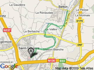 Canal d'Ille et Rance St Grégoire Betton