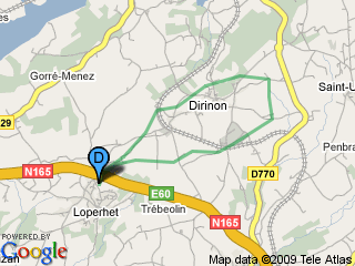 dirinon rte de paquerettes à droite chemin éoliennes retour direct par ...