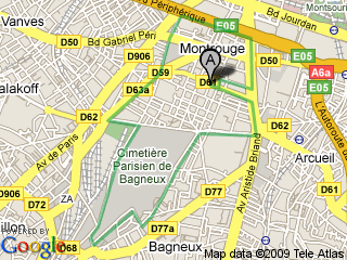 Montrouge/Bagneux by night