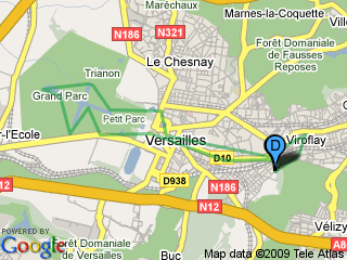 VIROFLAY / CHATEAU 17.20 Kms