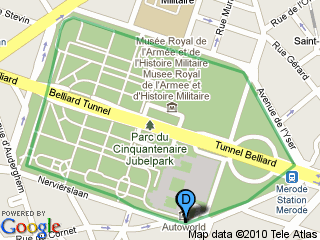 Parcours parc du cinquantenaire