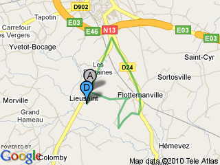 grand tour de lieusaint via champ de course