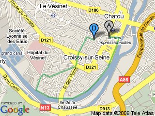 Chatou-Sud, bord de seine