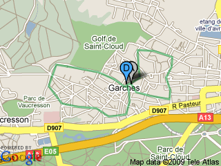 8 et 16 kilometres de Garches