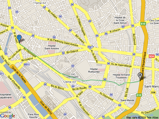 Coulée Verte - Aller