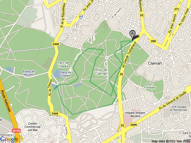 Foret Clamart (10km)