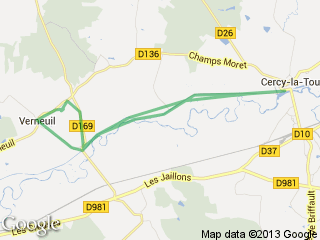 Verneuil - Cercy 16km