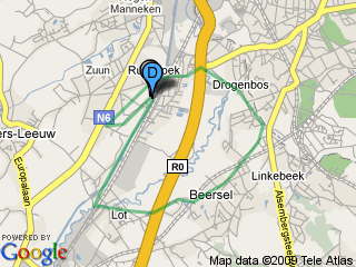 de Beersel à chs de Mons