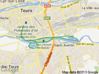 Tours-Larcay-Balzac-Lac-Tours