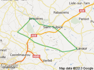 60 km vélo plat lavaur