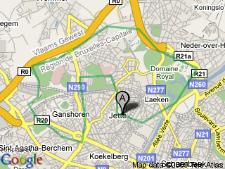 Parcours 2 H Départ Appart Jette