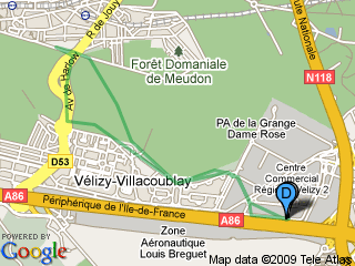 Route cimetiere meudon