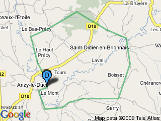 Anzy-le-Duc - Saint-Didier (Boucle 20km)