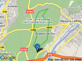 Chateau du Val - Gare d'Achères